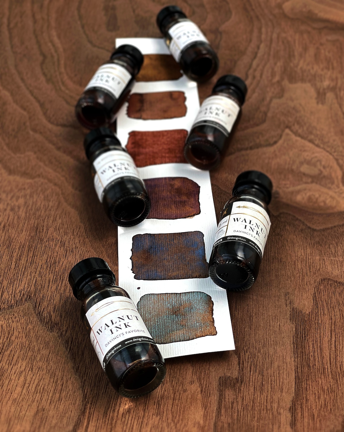 Walnut Shimmer Red Calligraphy Ink | Calligraphy Kit | Handmade ...
