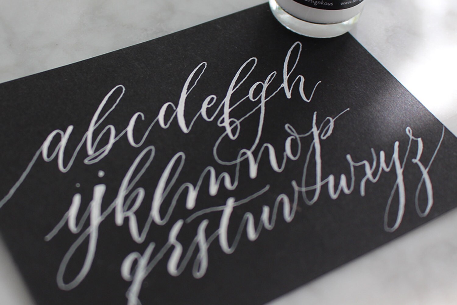 White Calligraphy Ink Calligraphy Kit Handmade Calligraphy | Etsy