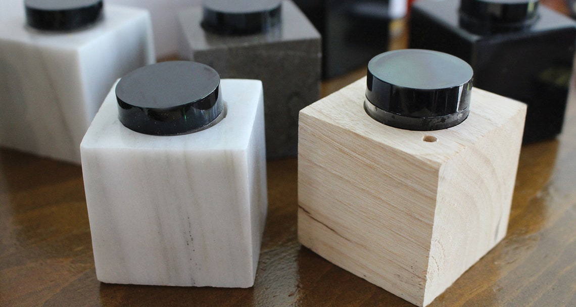 Black Marble Inkwell - Etsy