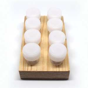 Our Besteller Unique, Handmade Wood Inkwell With 8 Dinky Dips / ONLY 1 ...