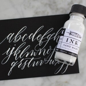 White Calligraphy Ink Calligraphy Kit Handmade Calligraphy Ink Modern ...