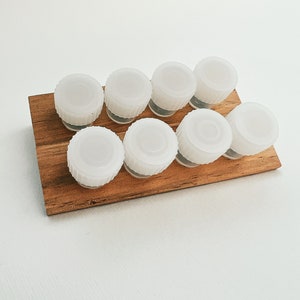 Handmade Wood Inclined Inkwell With 8 Dinky Dips / so Practical Holds ...
