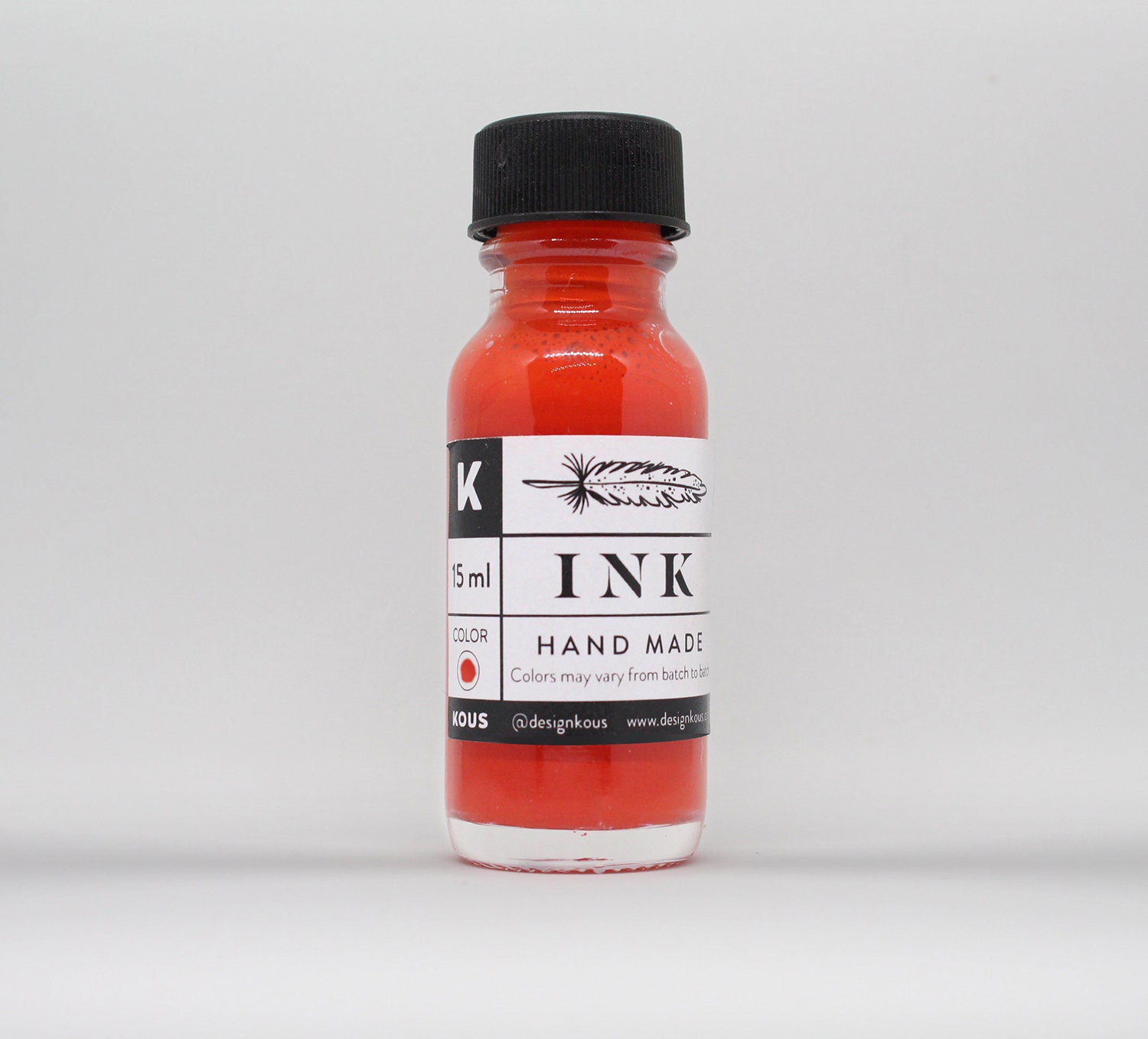 Red Calligraphy Ink Calligraphy Kit Handmade Calligraphy - Etsy