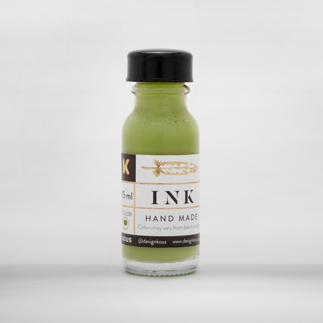 Moss Calligraphy Ink | Calligraphy Kit | Handmade Calligraphy Ink ...