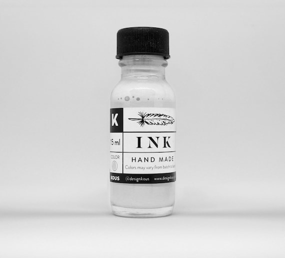 White Calligraphy Ink Calligraphy Kit Handmade Calligraphy | Etsy