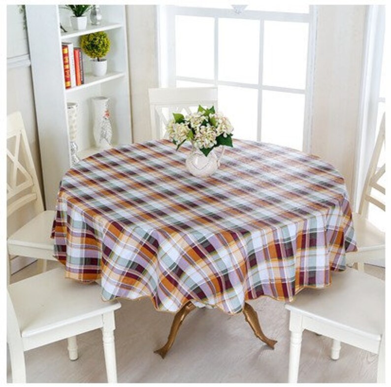 PEVA Printed Table Cloth Waterproof Oilproof Backside Ati-slip - Etsy