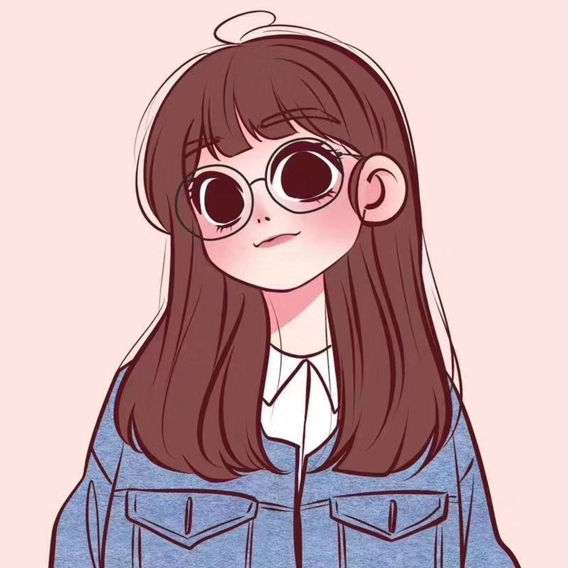 American Cartoon Style Portraits Illustration Anime Custom | Etsy