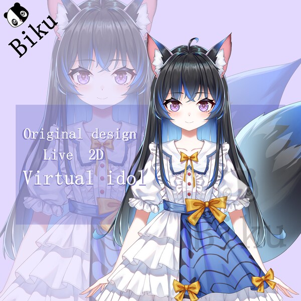 Live2d Model Free - Etsy