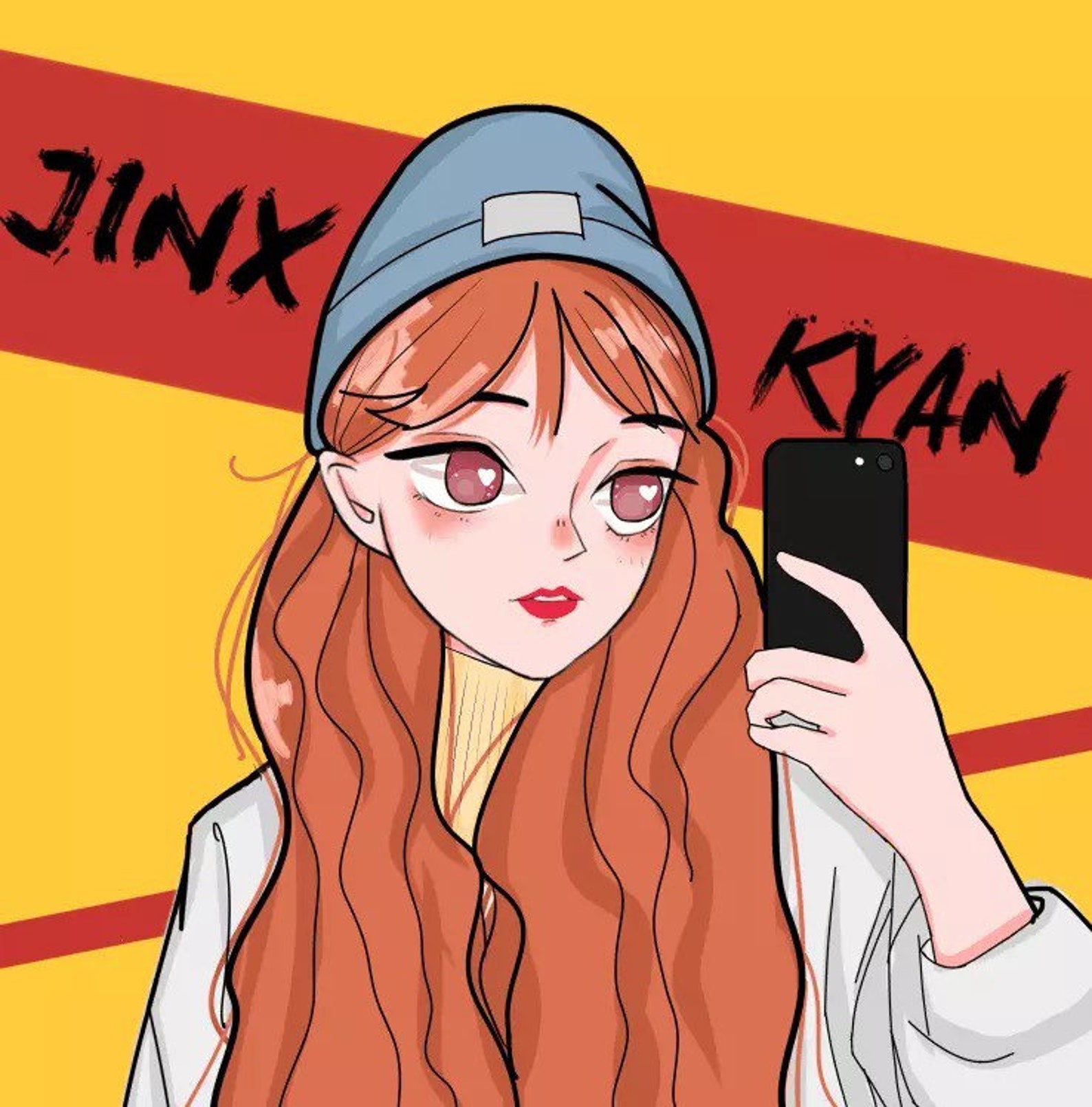 Cute Nijigen Style Portrait Illustration Manga Avatar Games | Etsy