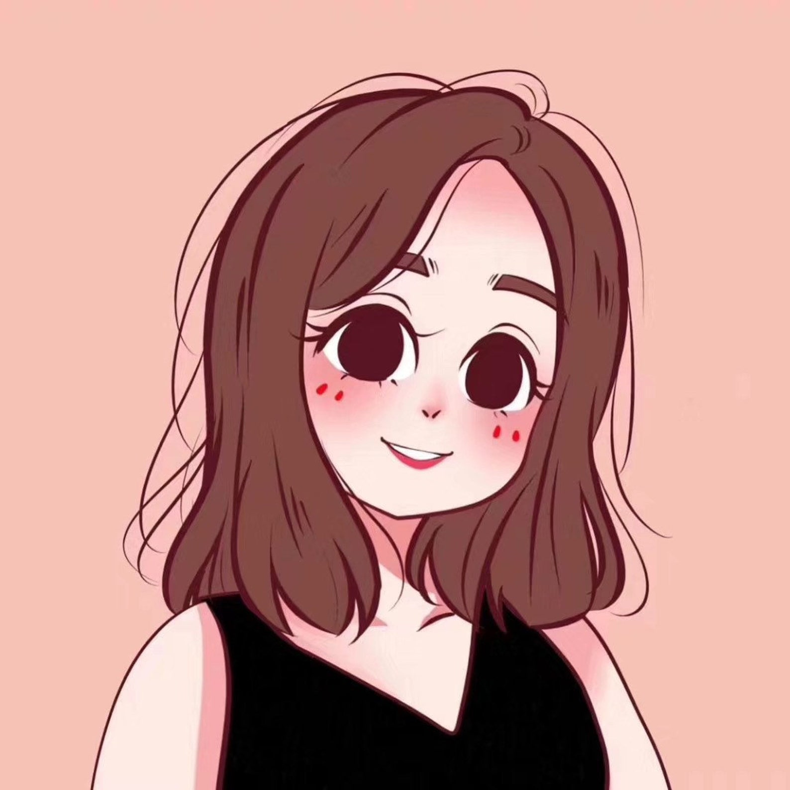 American Cartoon Style Portraits Illustration Anime Custom | Etsy