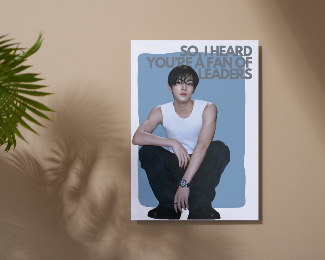 Printable ENHYPEN Leader Jungwon Greeting Card - Digital Download ...