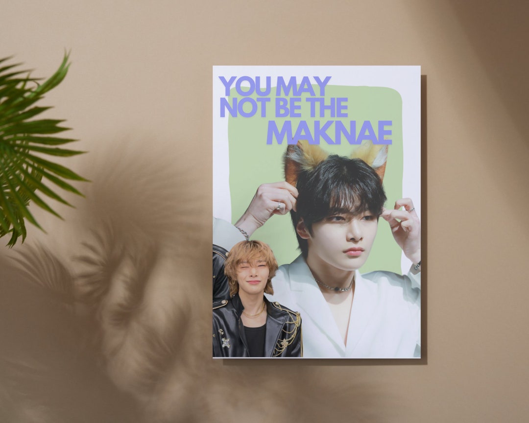 Printable Stray Kids IN Yang Jeongin Maknae Funny Greeting Card ...