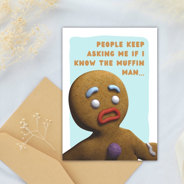 Shrek Funny Birthday Card - Etsy Australia