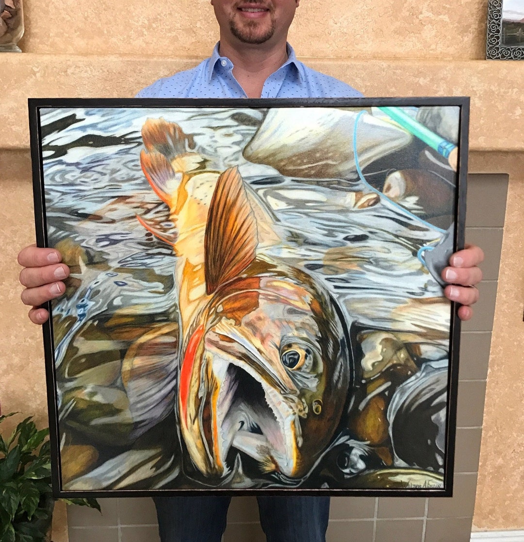 A Cut Above 21 X 21 Limited Framed Canvas - Etsy