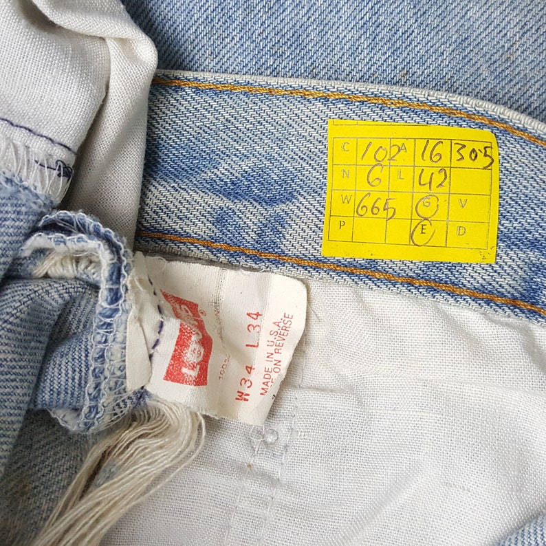 Vintage LEVI'S Kurt Cobain Distressed Design Jeans - Etsy