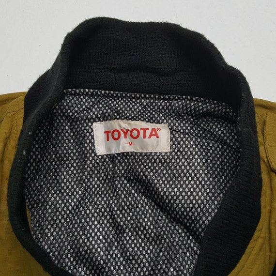 Vintage TOYOTA Japanese Racing Team Bombers Jacket - Gem