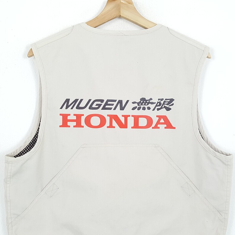 Vintage MUGEN HONDA Japanese Racing Team Custom Vest - Etsy
