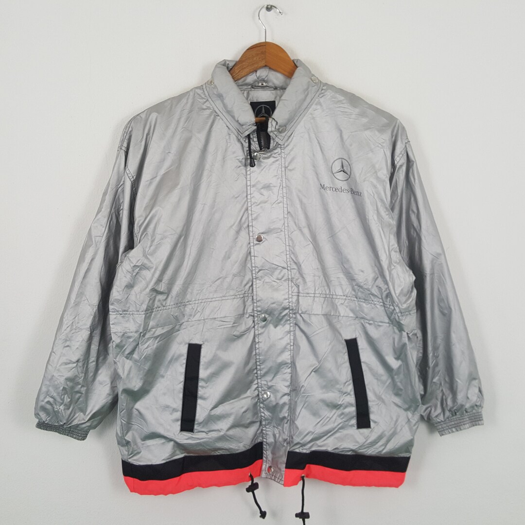 Vintage MERCEDES BENZ Racing Team Windbreaker Jacket - Etsy