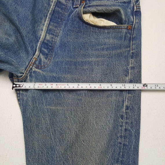 Vintage LEVI'S 501 Kurt Cobain Distressed Style Jeans - Gem