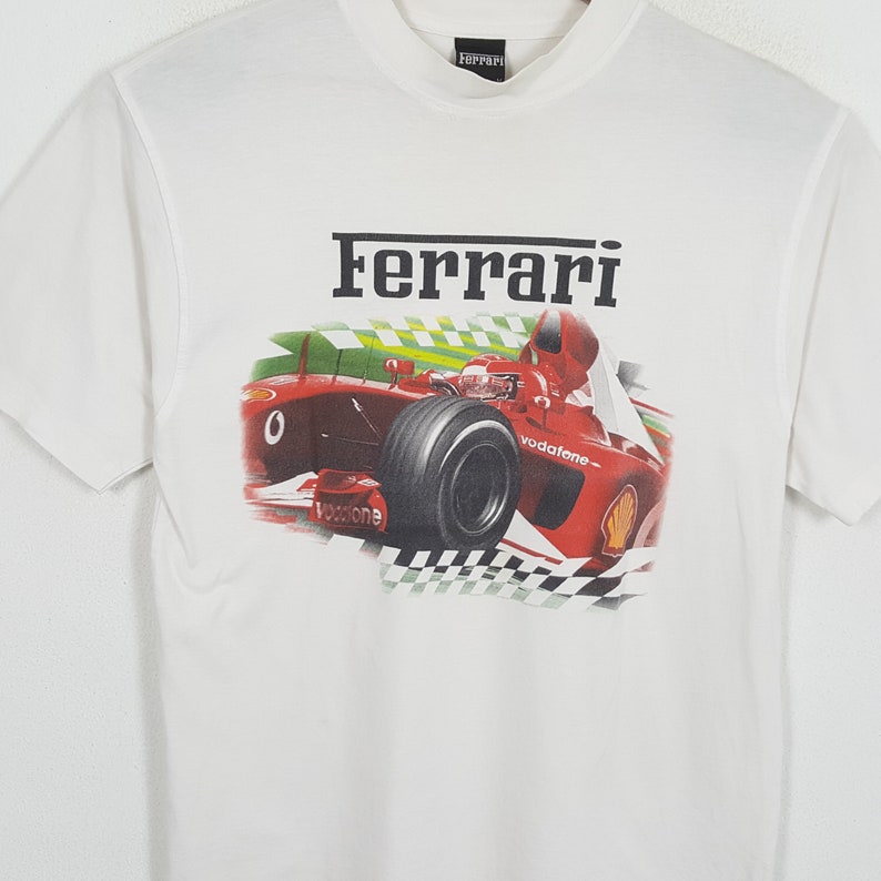 Vintage FERRARI Formula One Racing Team T-shirts - Etsy