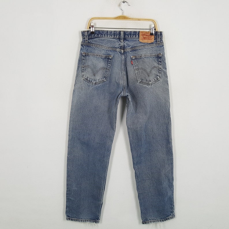 Vintage LEVI'S 501 Kurt Cobain Distressed Style Jeans - Etsy