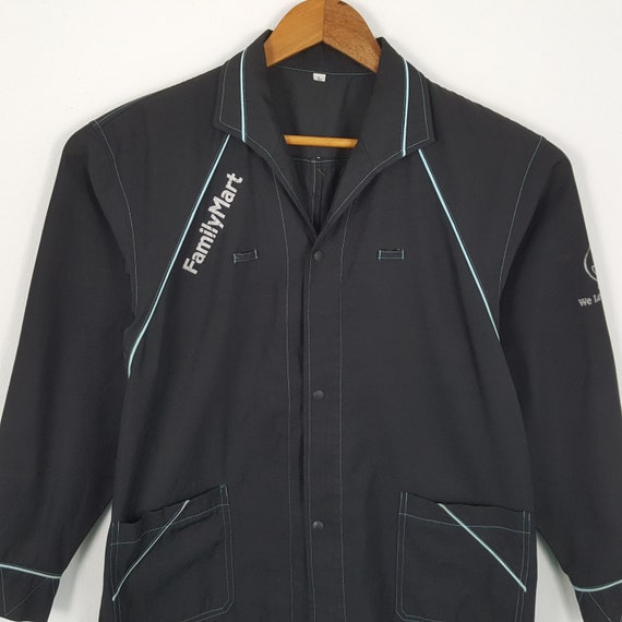 Vintage FAMILY MART Japanese Workers Uniform Jacket - Gem