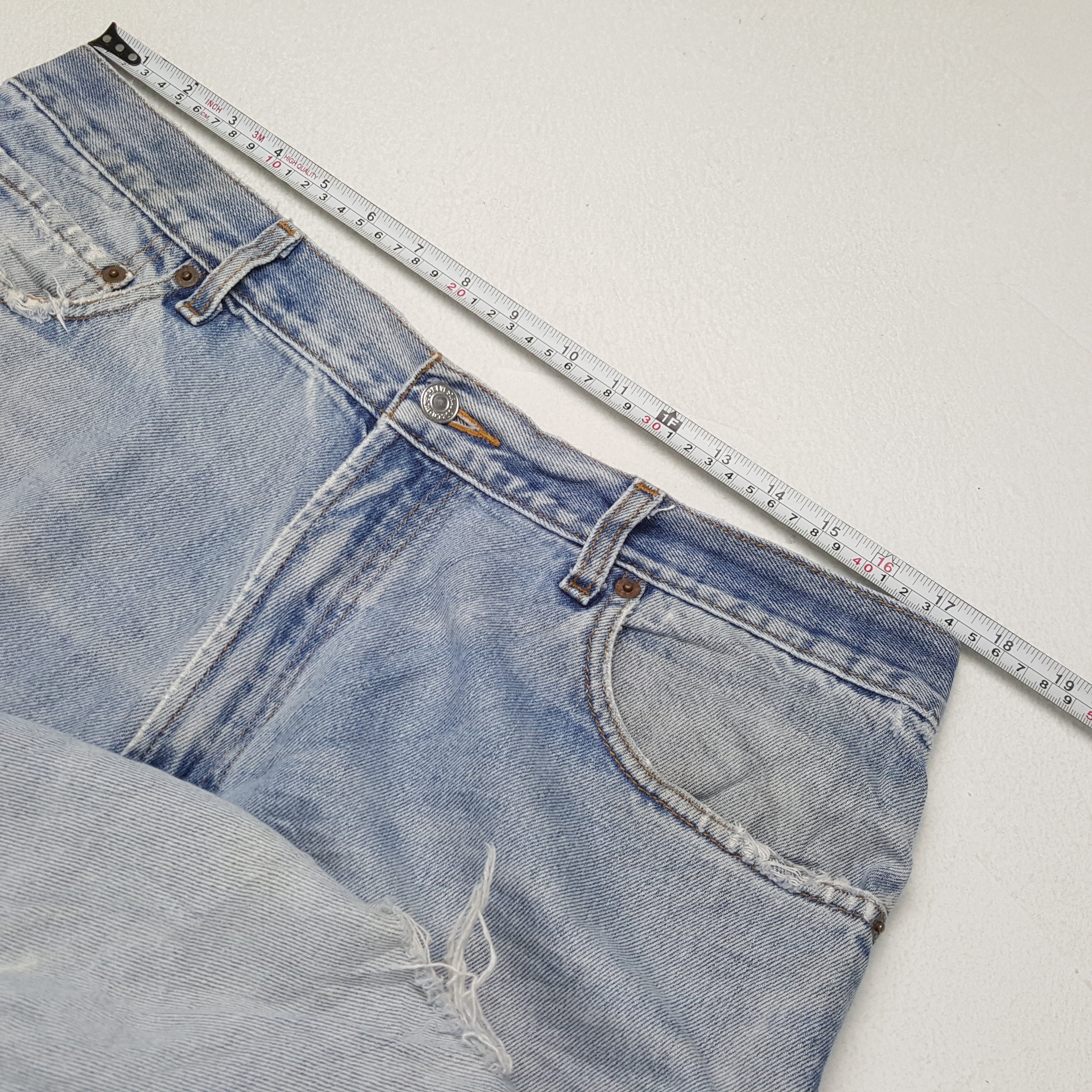 Vintage LEVI'S 501 Kurt Cobain Distressed Style Jeans - Etsy