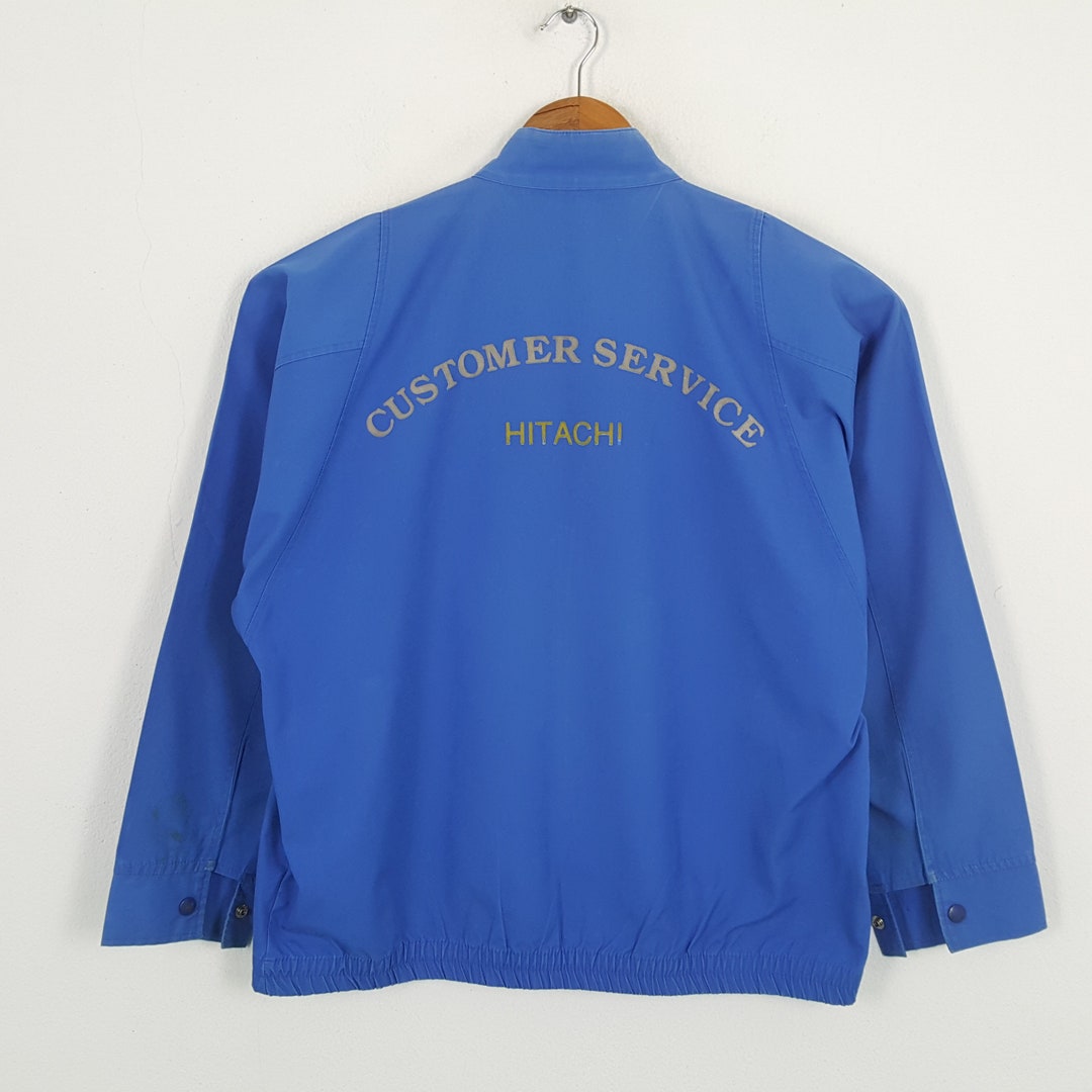 Vintage HITACHI CUSTOMER SERVICE Japan Electronic Jacket - Etsy