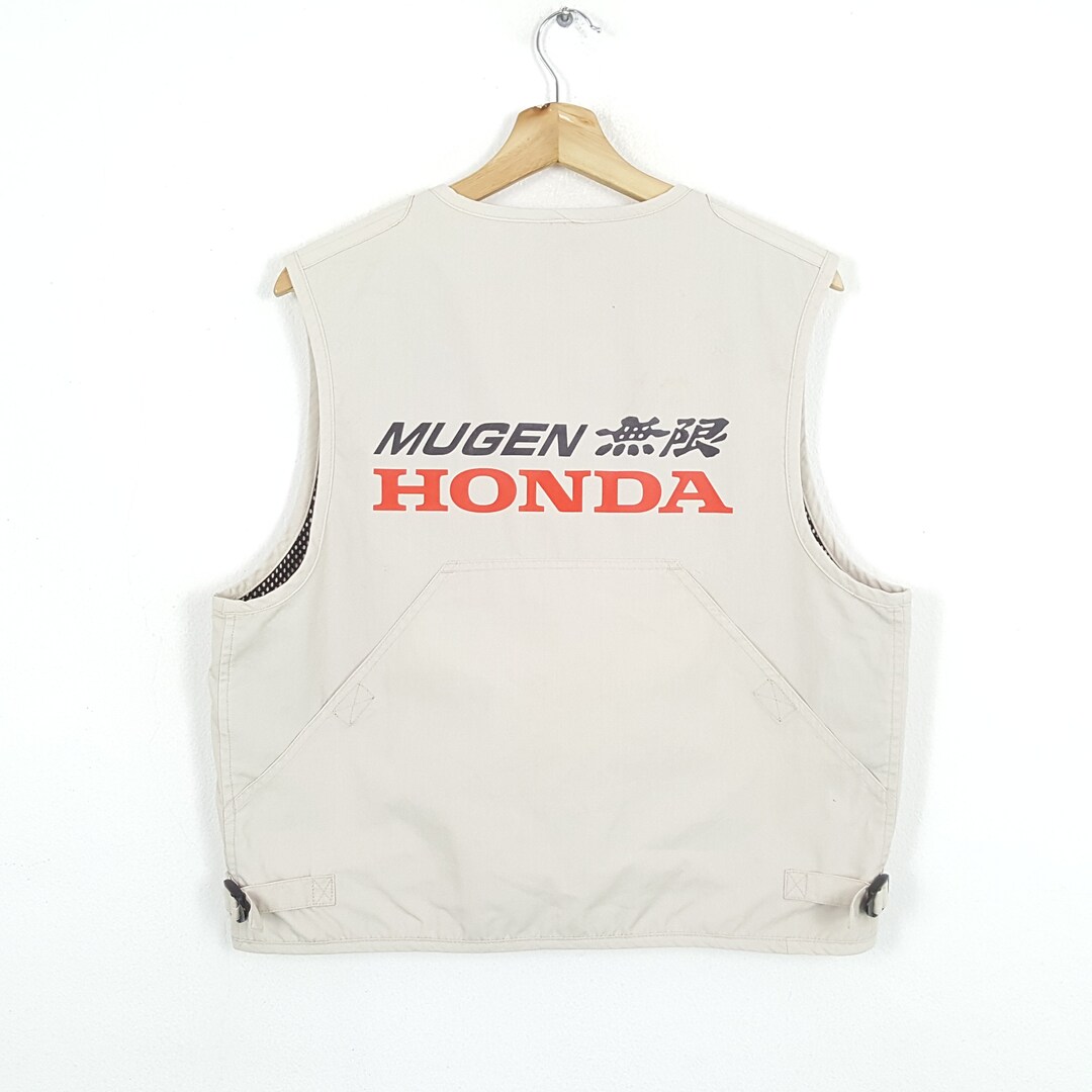 Vintage MUGEN HONDA Japanese Racing Team Custom Vest - Etsy