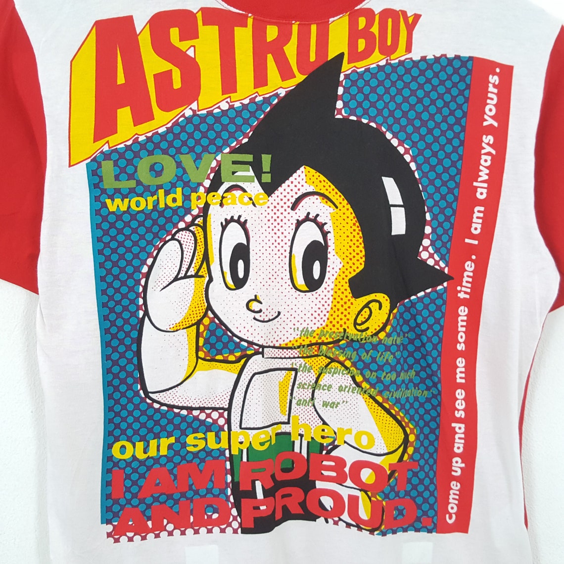 Vintage ASTRO BOY Japanese Animated Cyberpunk T-shirts - Etsy