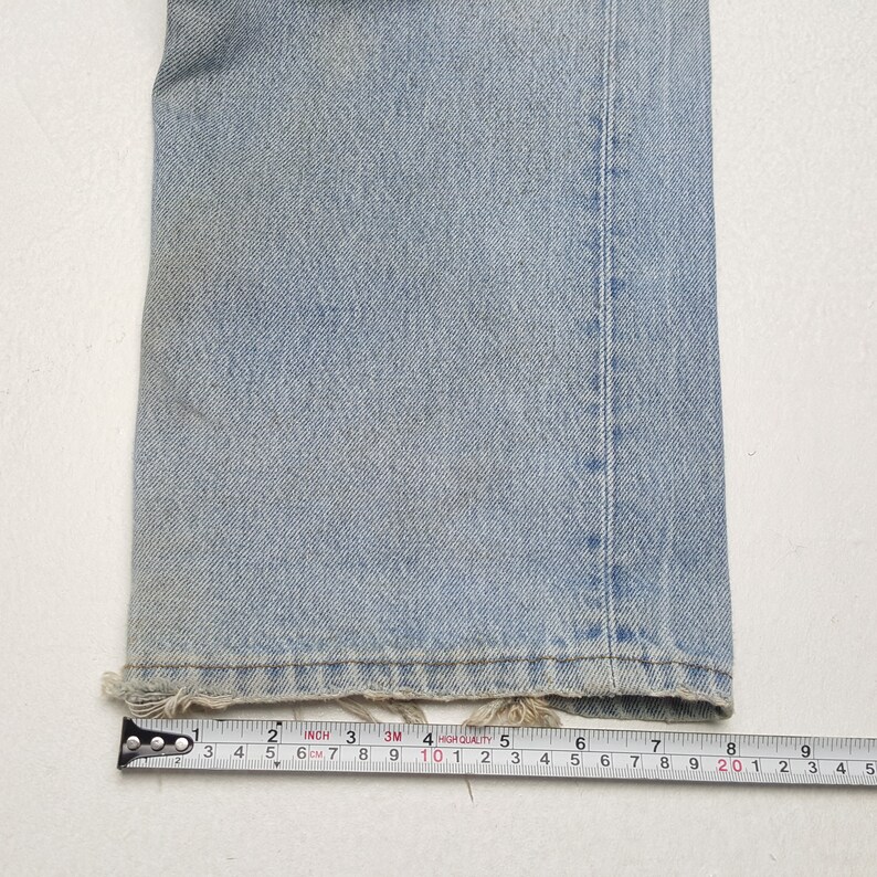 Vintage LEVI'S Kurt Cobain Distressed Design Jeans - Etsy