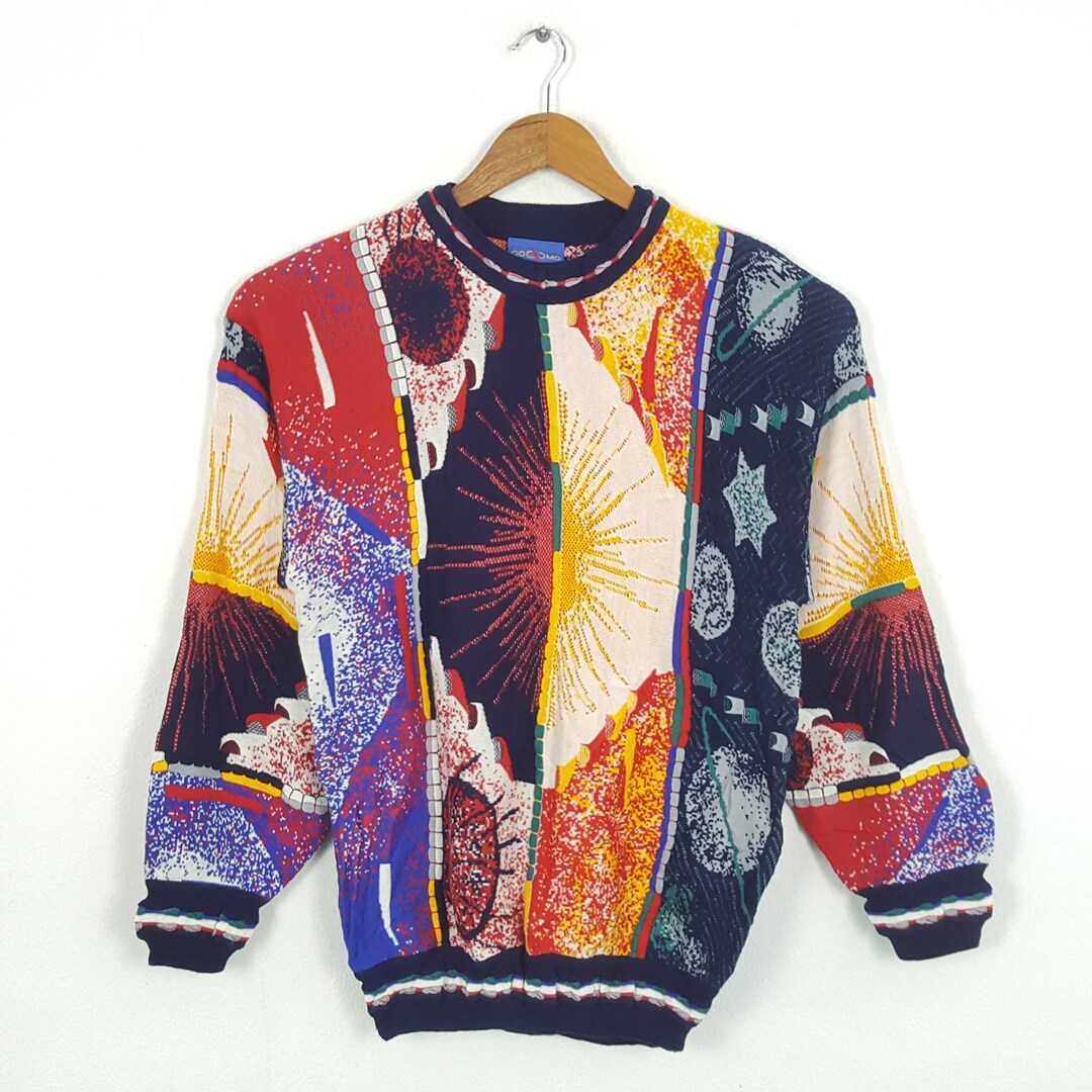 Vintage COCOMO IN ASSIST Coogi Style Japan Brand Sweatshirt - Etsy