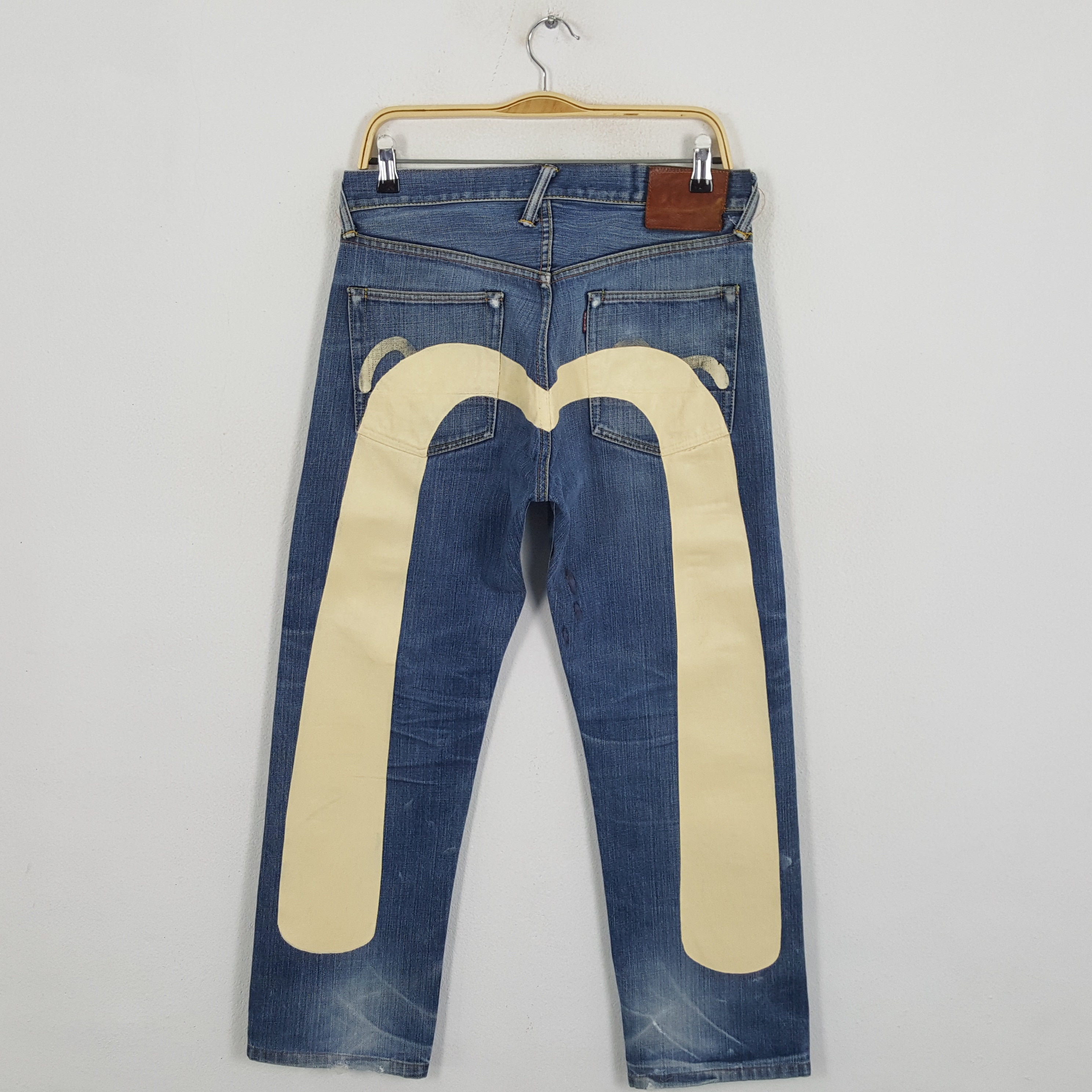 Evisu Jeans White