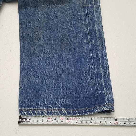 Vintage LEVI'S 501 Kurt Cobain Distressed Style Jeans - Gem