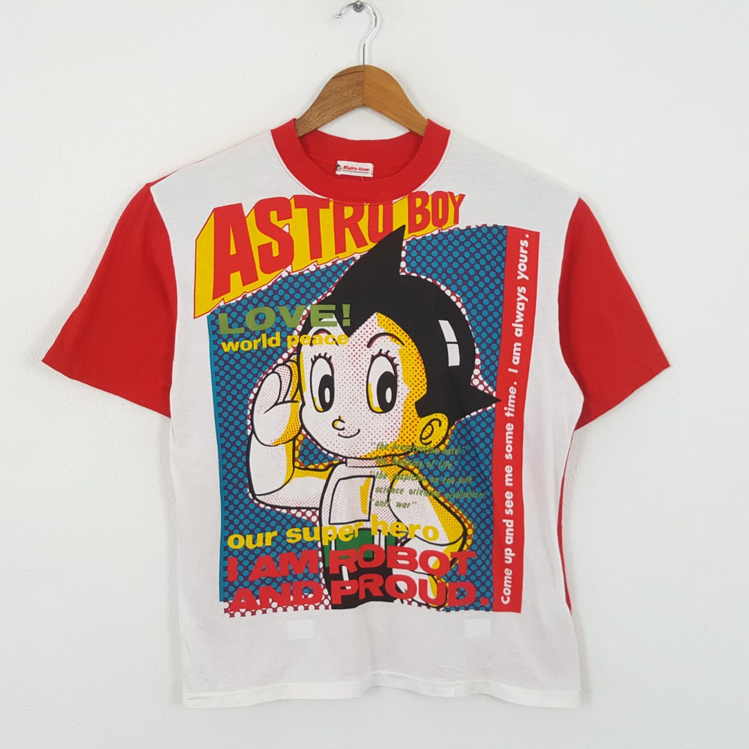 Vintage ASTRO BOY Japanese Animated Cyberpunk T-shirts - Etsy