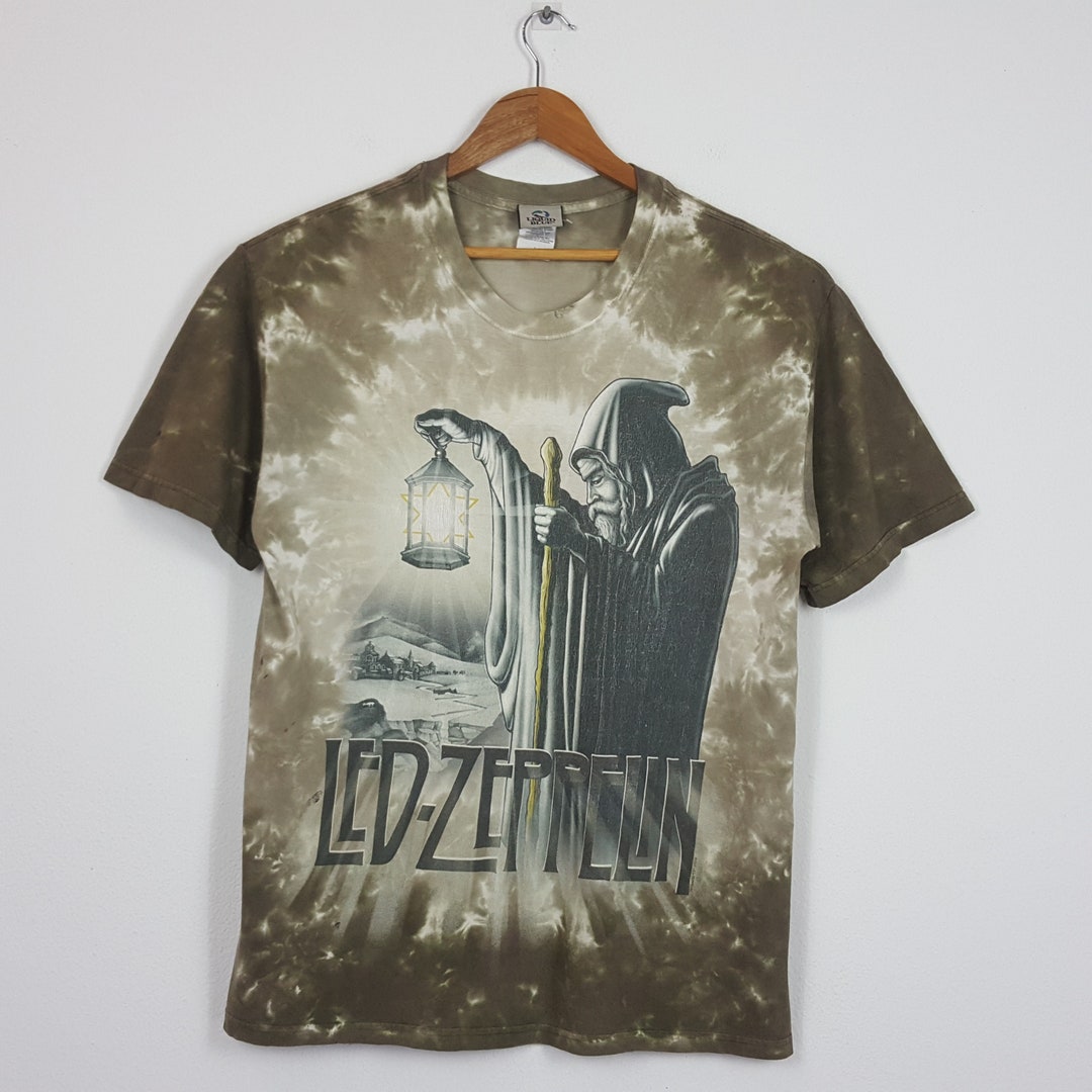 Vintage LED ZEPPELIN American Rock Band Tye Dye T-Shirt - Etsy Österreich