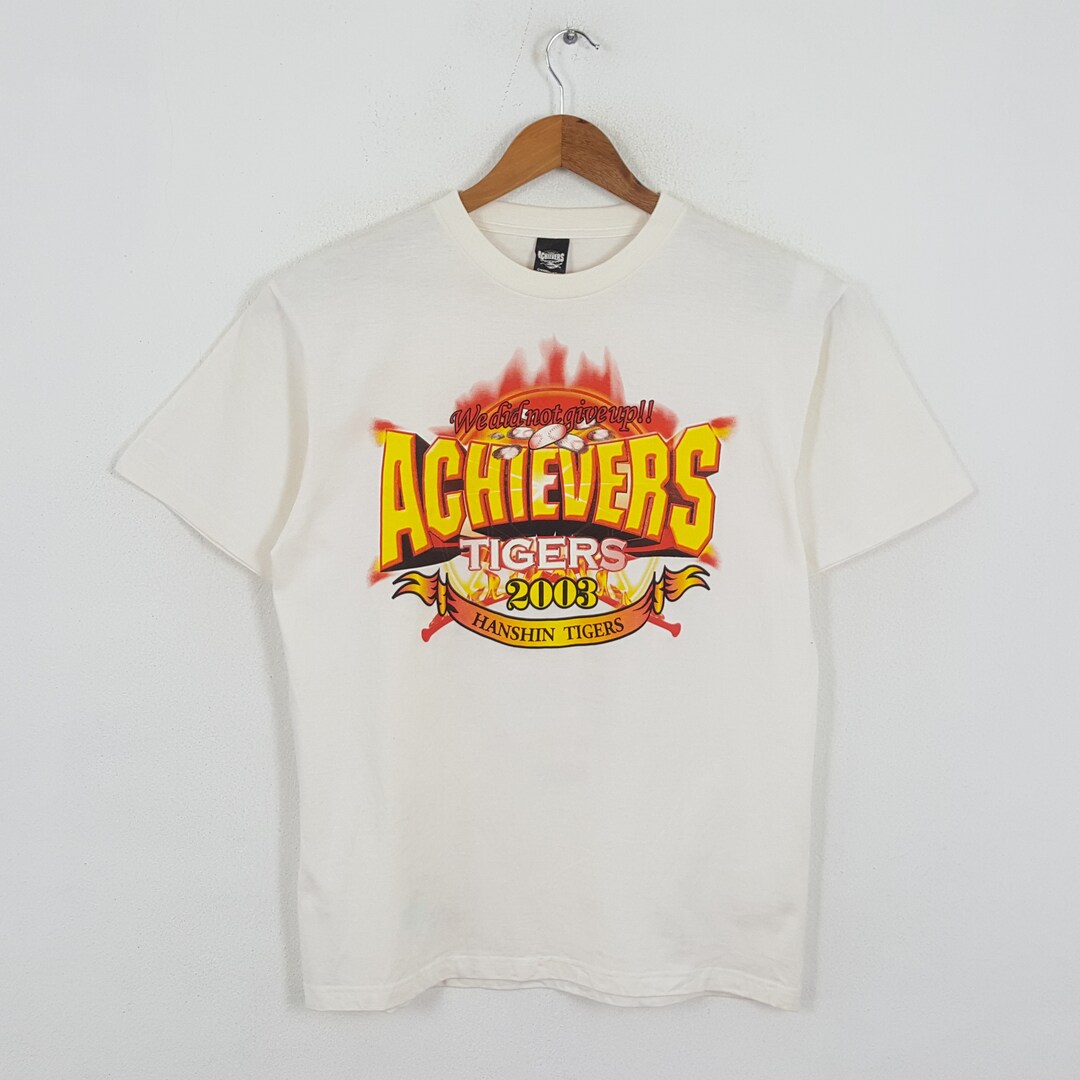 Vintage ACHIEVERS TIGERS 2003 Japanese Baseball Team T-shirt - Etsy