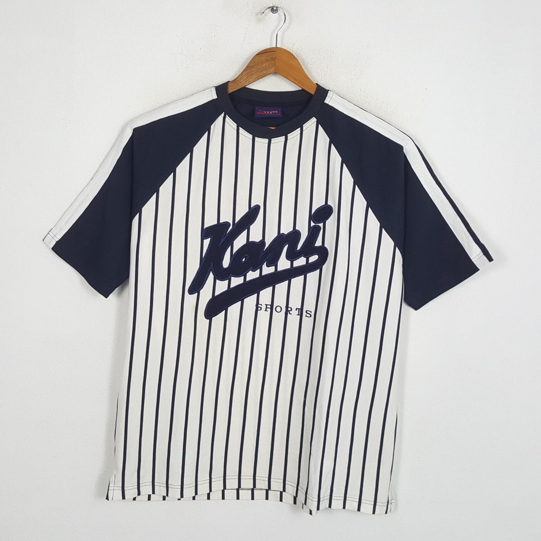 Vintage KANI SPORTS Stripe Baseball Style T-shirts - Etsy