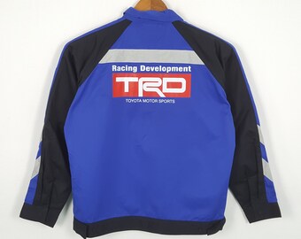 Vintage Toyota TRD Motorsport Racing Car Jacket Large JDM Japan Toyota ...