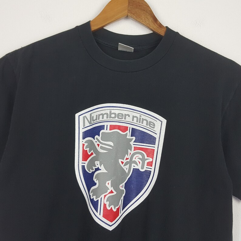 Vintage NUMBER NINE Japan Brand Logo Design T-shirt - Etsy