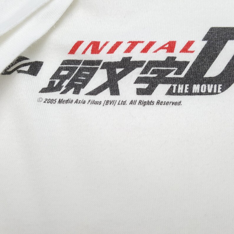Vintage INITIAL-D Racing Japanese Animated Series T-shirts - Etsy