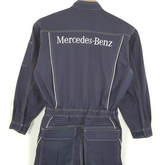 Vintage MERCEDES BENZ Germany Motorsports Coverall Ja… - Gem