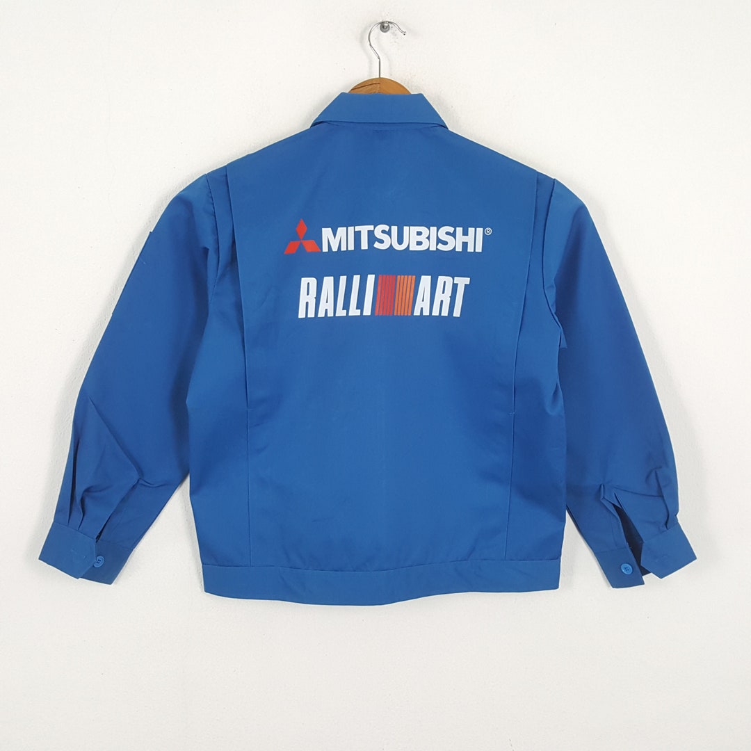 Vintage MITSUBISHI RALLIART Japanese Racing Team Custom Jacket - Etsy