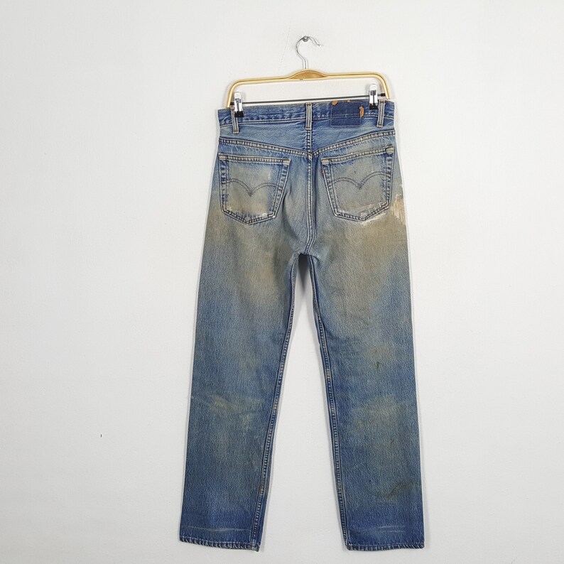 Vintage Levis American Kurt Cobain Style Distressed Jeans - Etsy