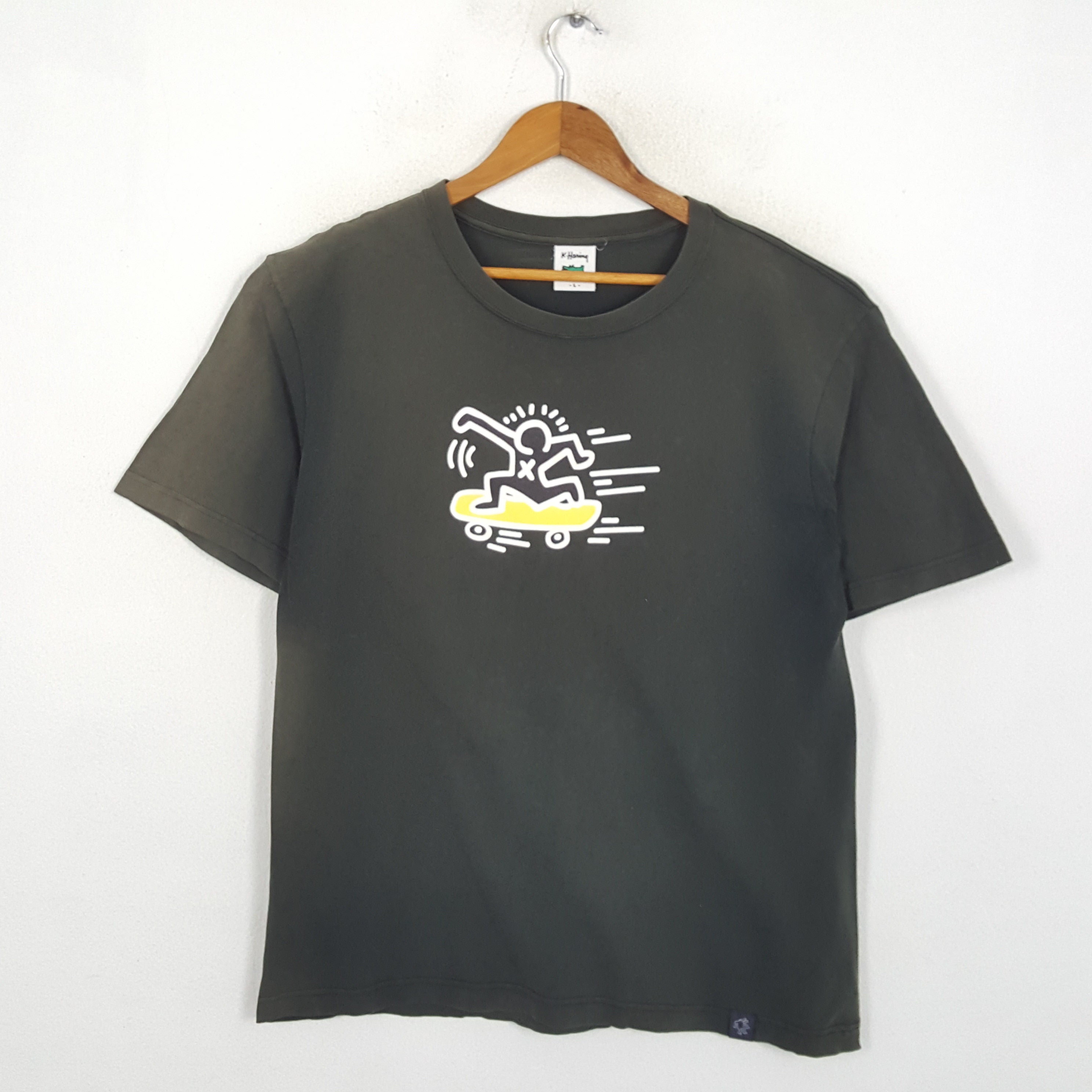 Vintage KEITH HARING Graffiti Art Distressed T-shirts - Etsy