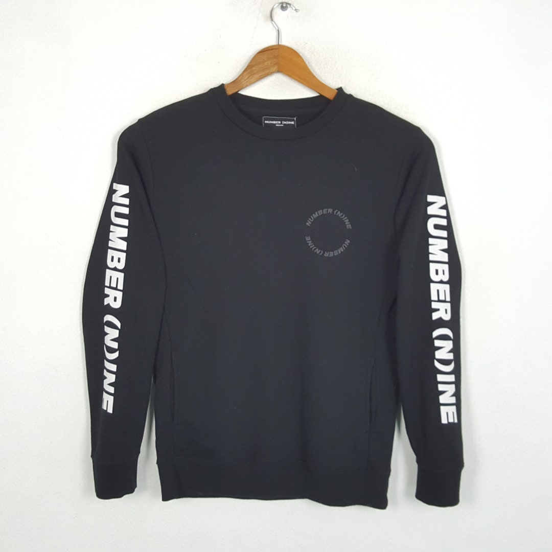 Vintage NUMBER NINE Japanese Fashion Brand Sweatshirts - Etsy UK