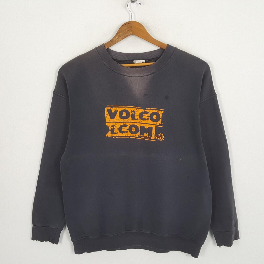 Vintage VOLCOM Skateboard Streetwear Distressed Sweatshirts - Etsy