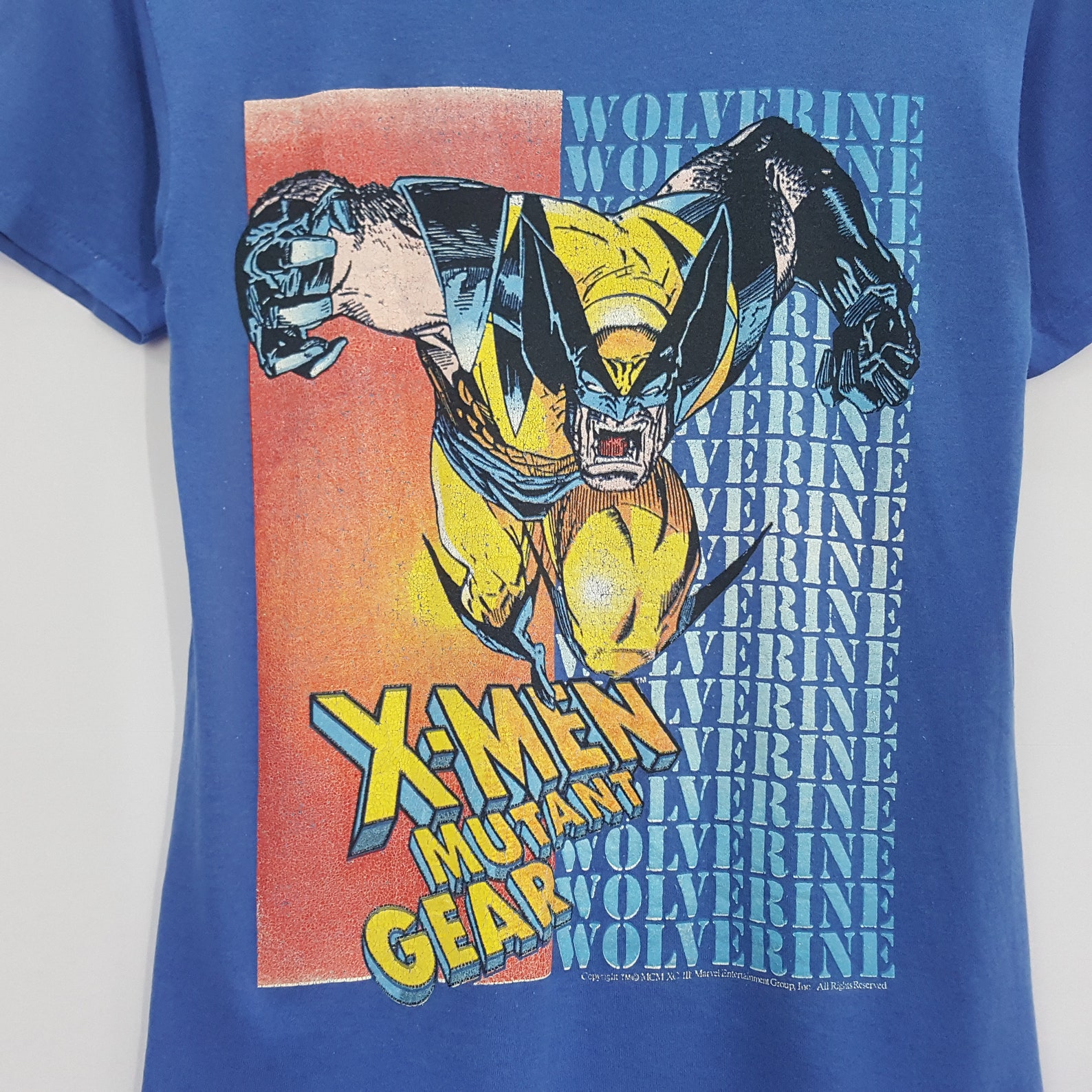 Vintage 90's X-MEN Wolverine Marvel Comics T-shirt USA - Etsy