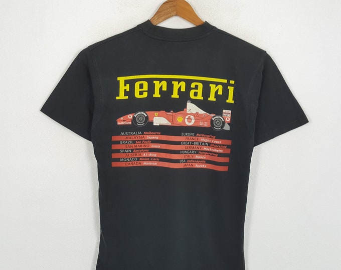 Vintage FERRARI Formula One F1 Racing Team T-shirts - Etsy