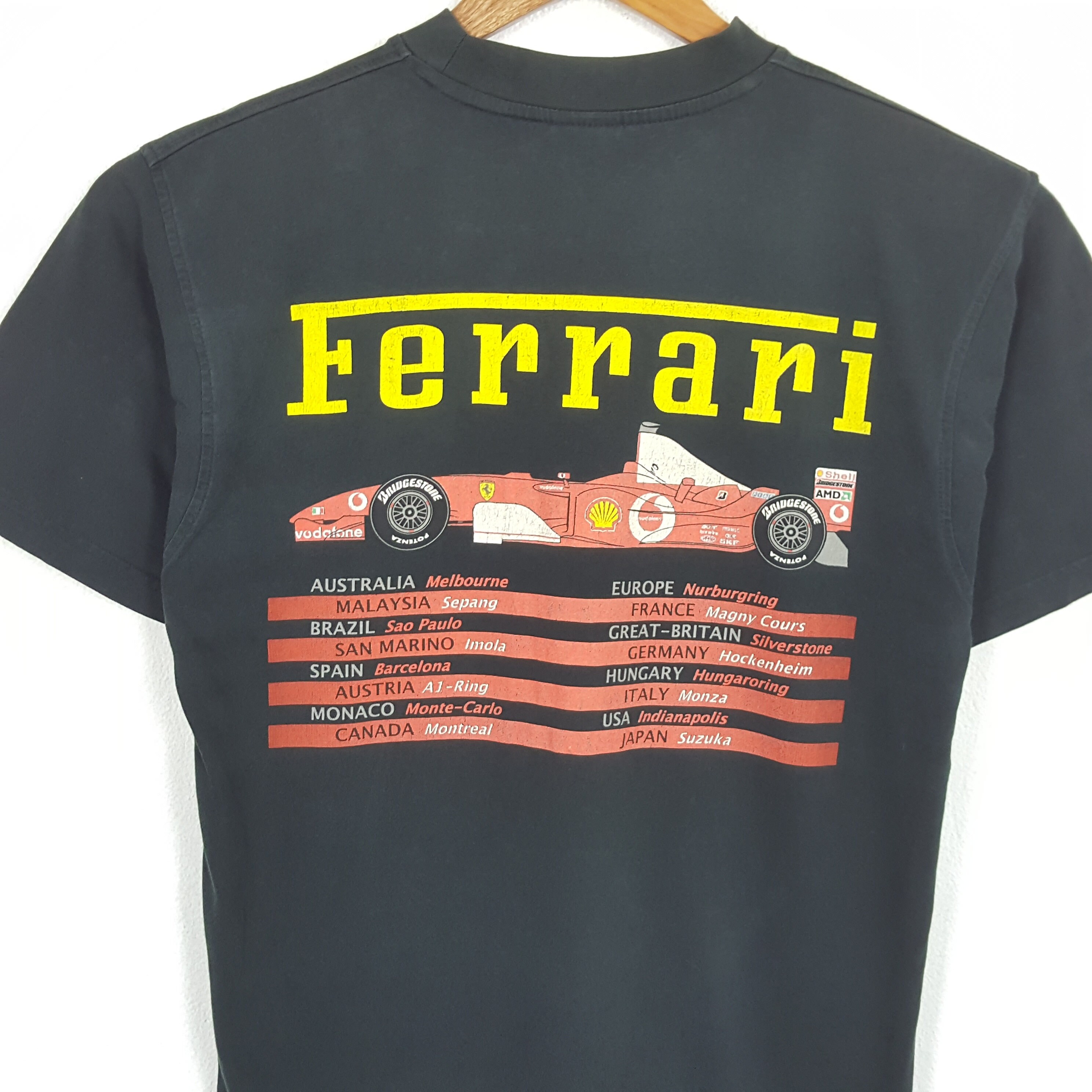 Vintage FERRARI Formula One F1 Racing Team T-shirts - Etsy